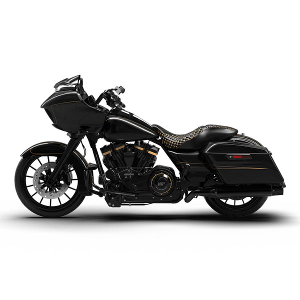 HR3 Black Quartz 2016RGS Complete Body Fairing Kit For Harley Road Gli