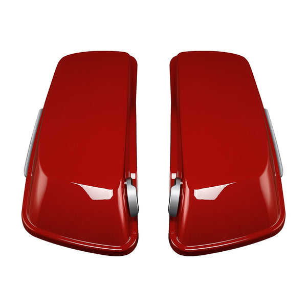 HR3 Wicked Red CVO Stretched Saddlebags For 14-23 Harley Touring