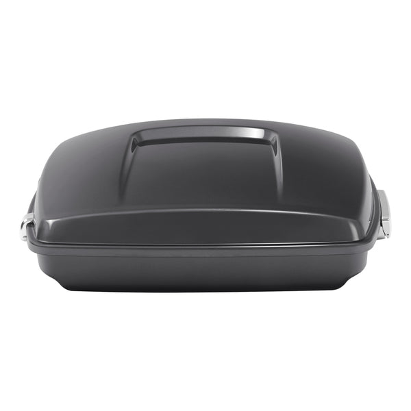 HR3 Gauntlet Gray Metallic 5.5" Razor Style Touring Trunk Luggage For