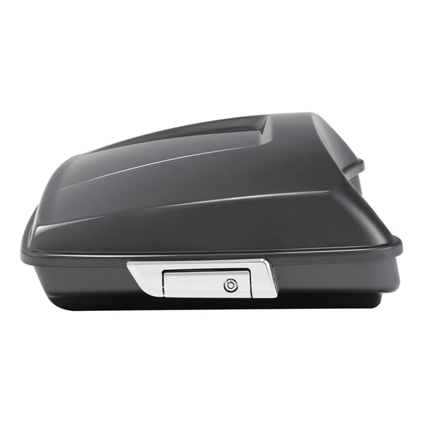 HR3 Gauntlet Gray Metallic 5.5" Razor Style Touring Trunk Luggage For