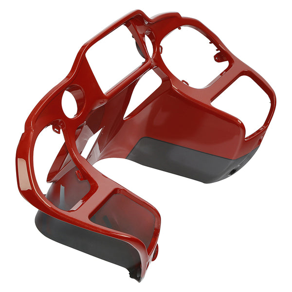 HR3 Pearl Red & Dark Alloy Harley Inner Fairing