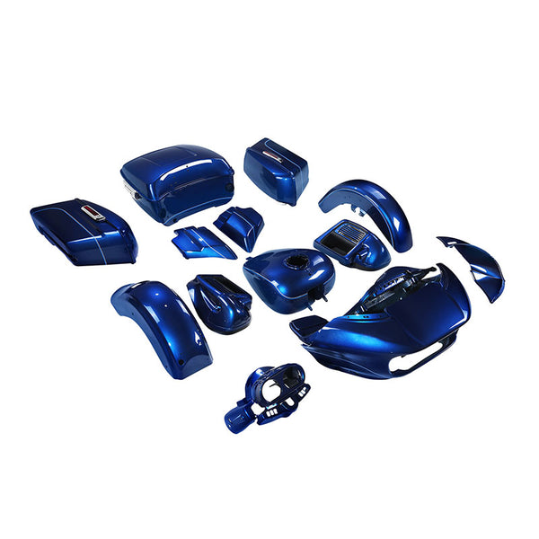 HR3 Superior Blue 2016RGU Complete Body Fairing Kit For Harley Road Gl