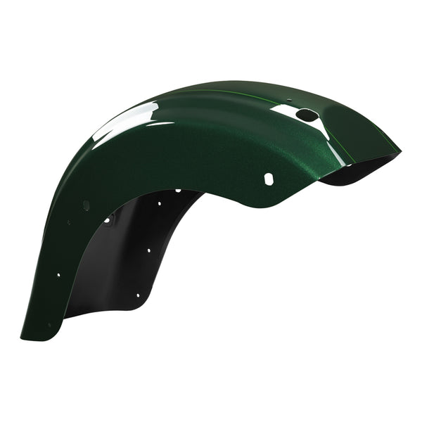 HR3 Deep Jade Pearl Motorcycle Rear Fender Mudguard For Harley 2014-20