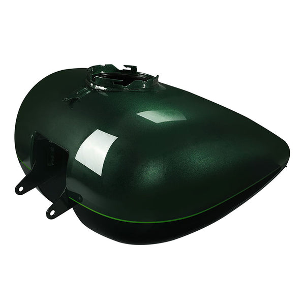 HR3 Deep Jade Pearl / Vivid Black Fuel Gas Tank For 2008-2023 Harley T