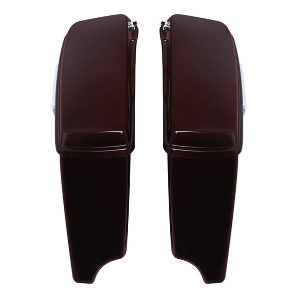 HR3 Twisted Cherry CVO Stretched Saddlebags For 14-23 Harley Touring