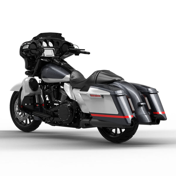 HR3 Charred Steel & Lightning Silver Complete Body Fairing Kit For Har