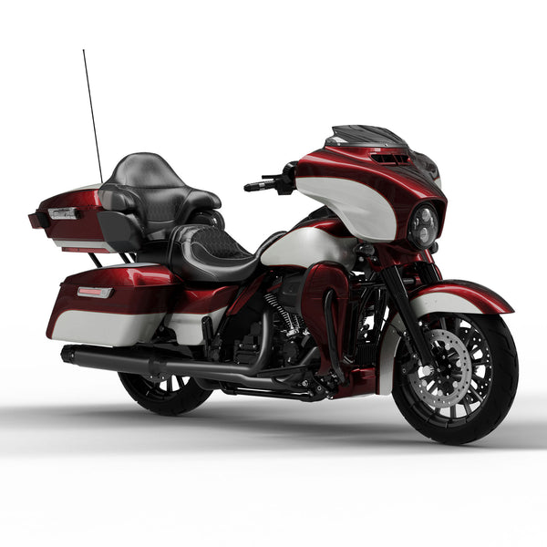 HR3 Twisted Cherry / Silver Fortune Complete Body Fairing Kit For Harl