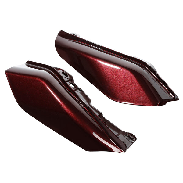 HR3 Twisted Cherry Mid-Frame Air Deflectors For Harley Touring and Tri