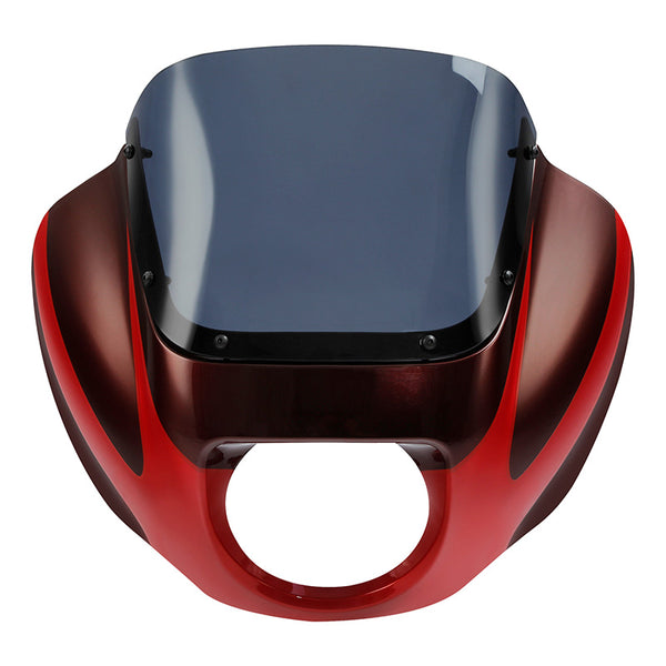 HR3 Wicked Red / Twisted Cherry Headlight Fairing & Windshield Fit For