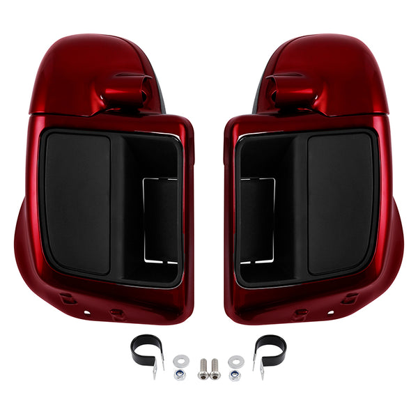 HR3 Velocity Red Sunglo 2016S Vented Lower Fairing Kit For Harley Tour