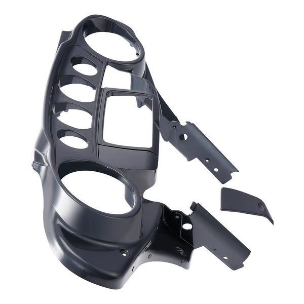 HR3 Charred Steel & Lightning Silver Batwing Front Inner Fairing 2019