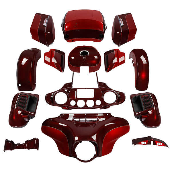 HR3 Mysterious Red Sunglo/ Velocity Red Sunglo Ultra Limited Fairing K