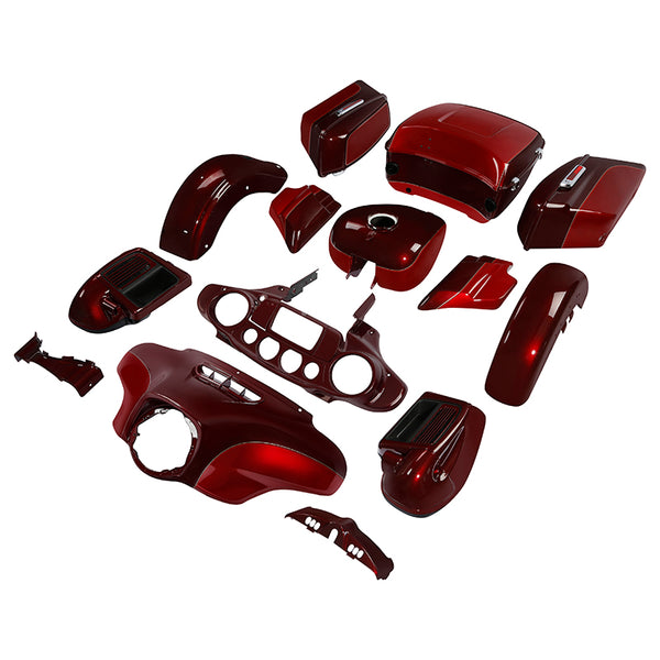 HR3 Mysterious Red Sunglo/ Velocity Red Sunglo Ultra Limited Fairing K